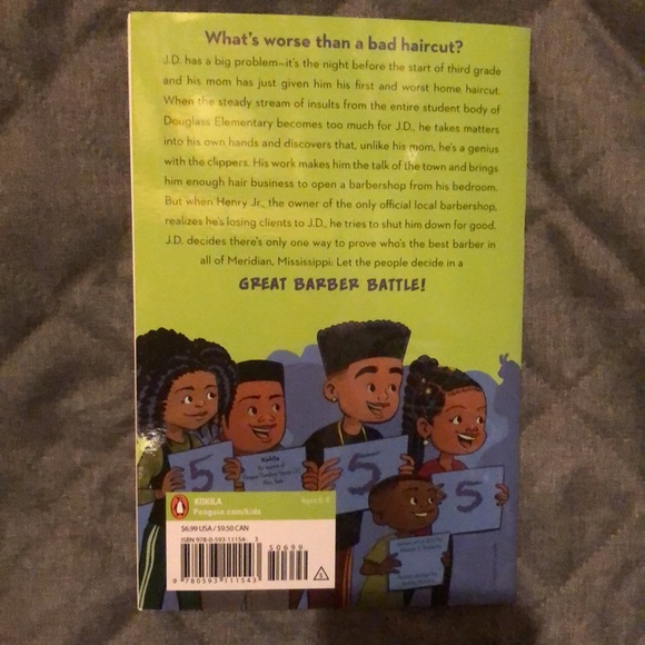 Other | Book Jd And The Great Barber Battle | Poshmark